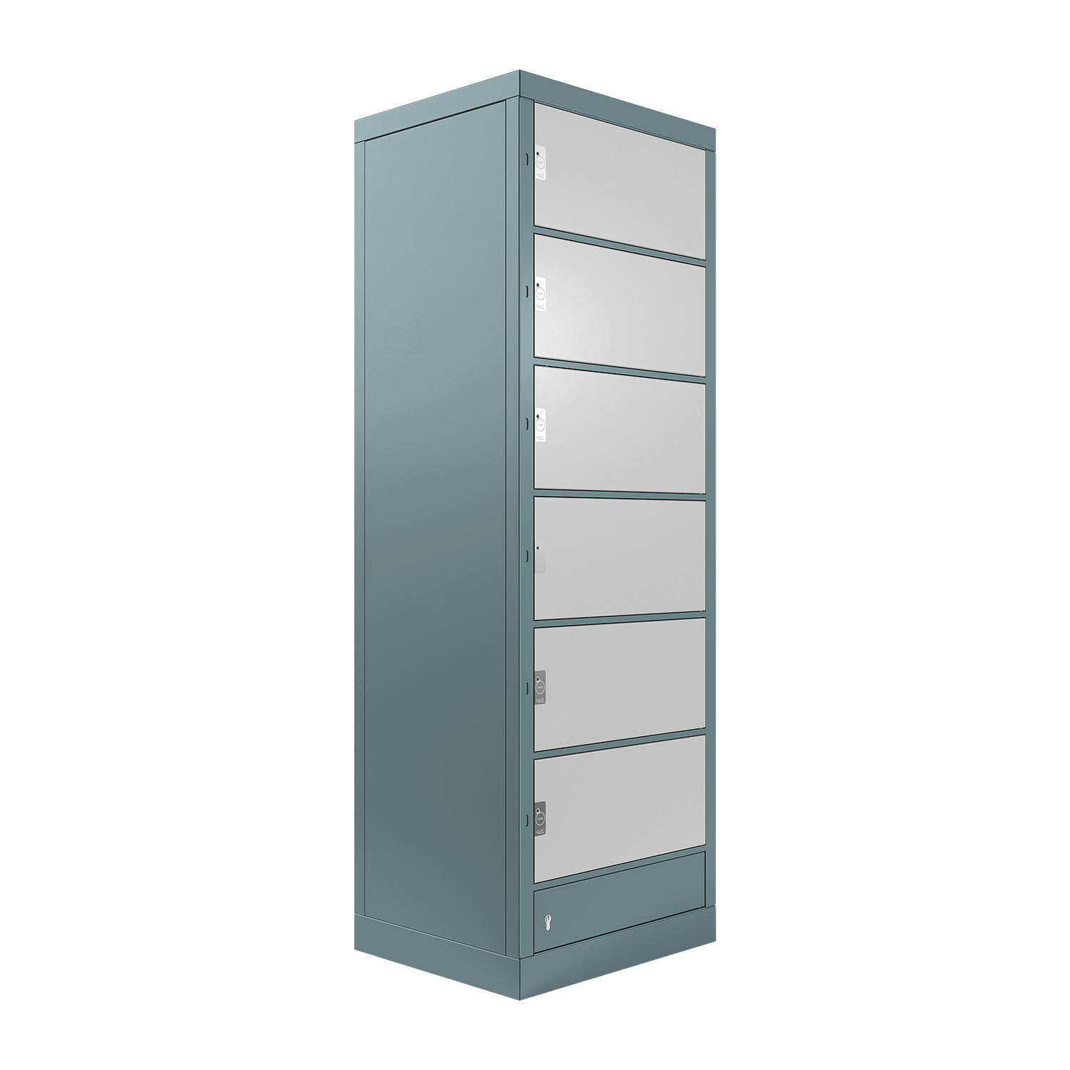 locker Cabinet L6 O (6 compartments, no RFID)