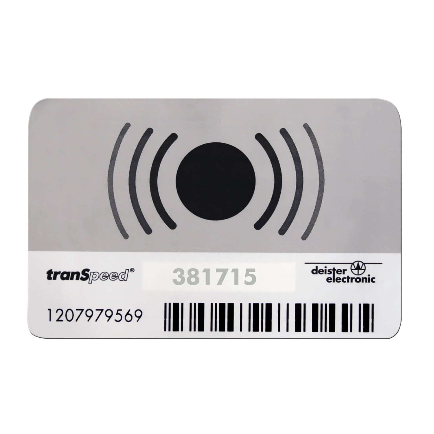 Windshield transponder ISO-size TPU 3082 (UHF 868-954 MHz, sticker ...