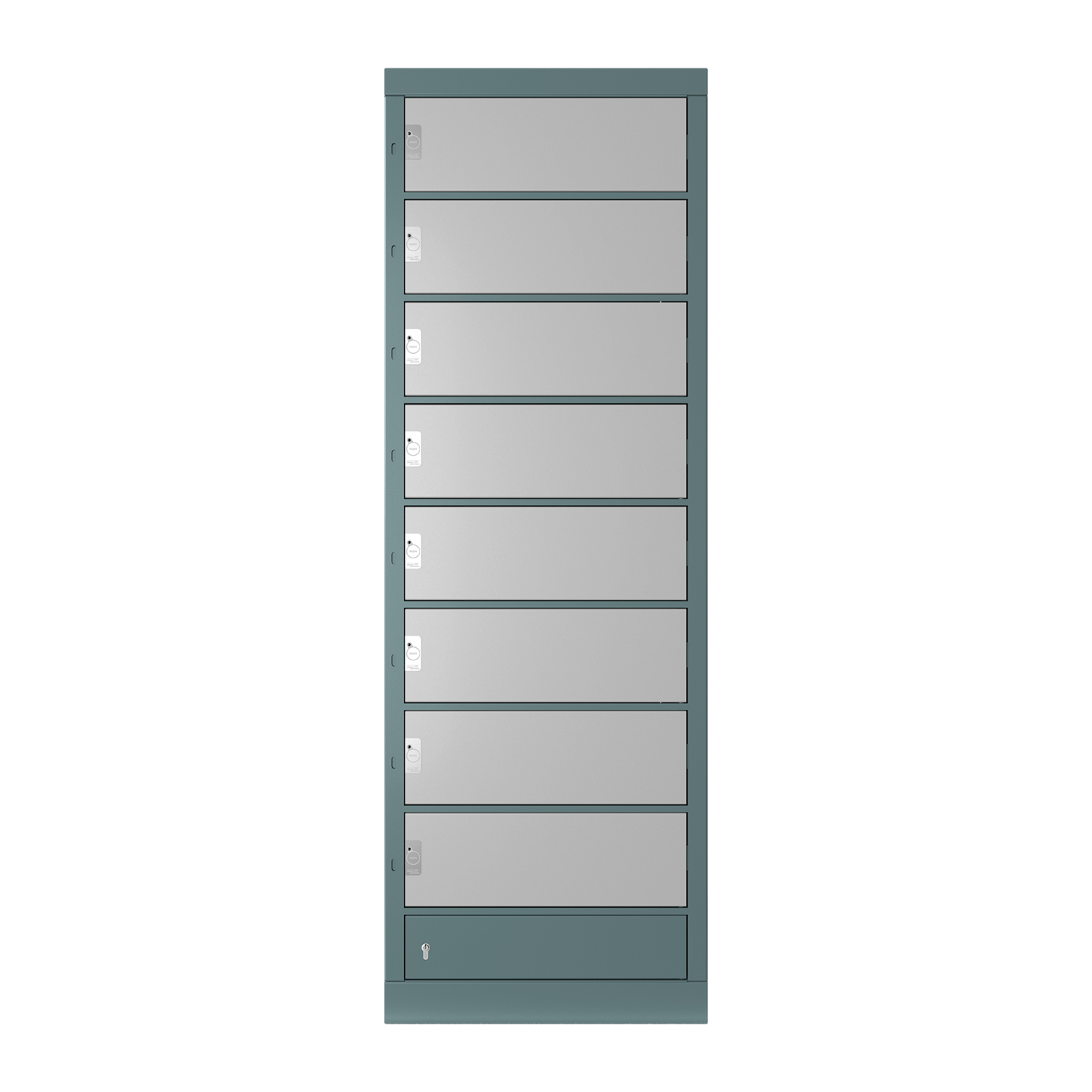 locker Cabinet L8 O (8 Compartments, no RFID)